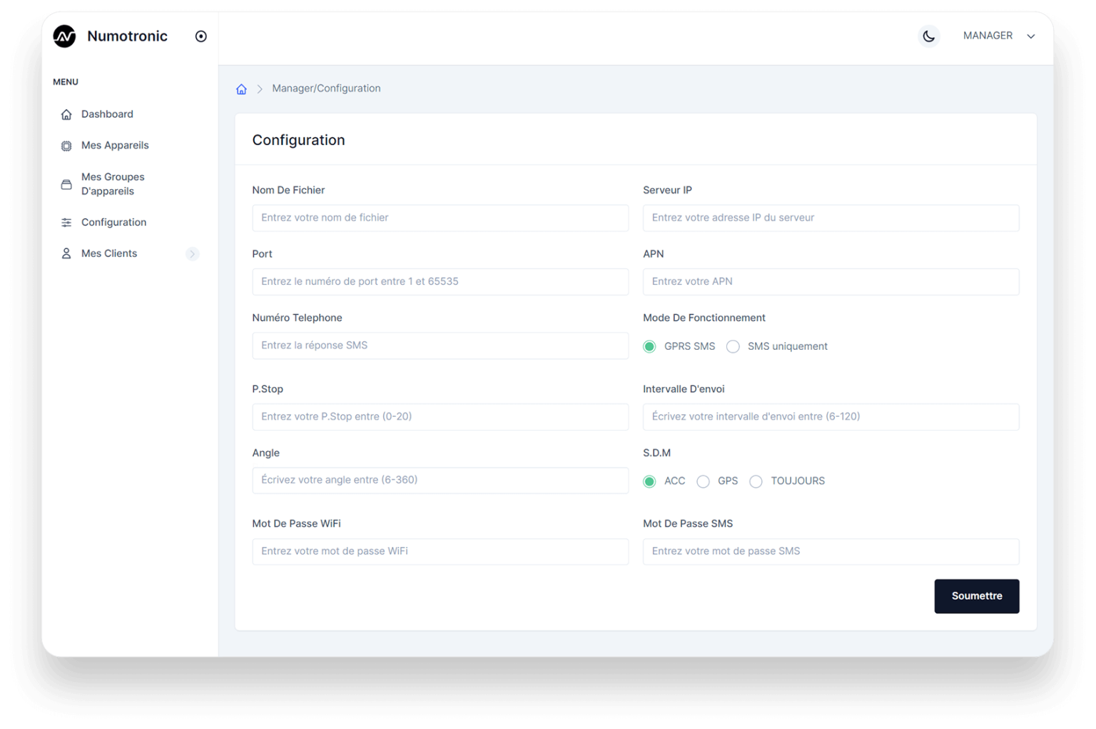 Fota web - Numotronic